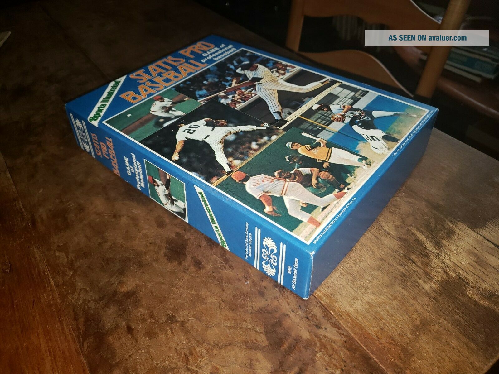 Vintage Avalon Hill STATIS PRO BASEBALL Simulation Board Game 1983 ...