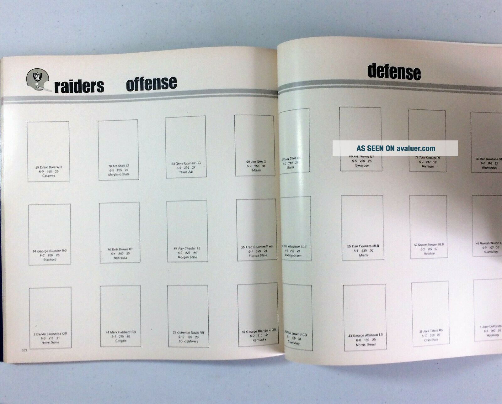 Vtg 1972 NFL Action Football Sunco Gas 144 Sticker Stamp Book Booklet ...