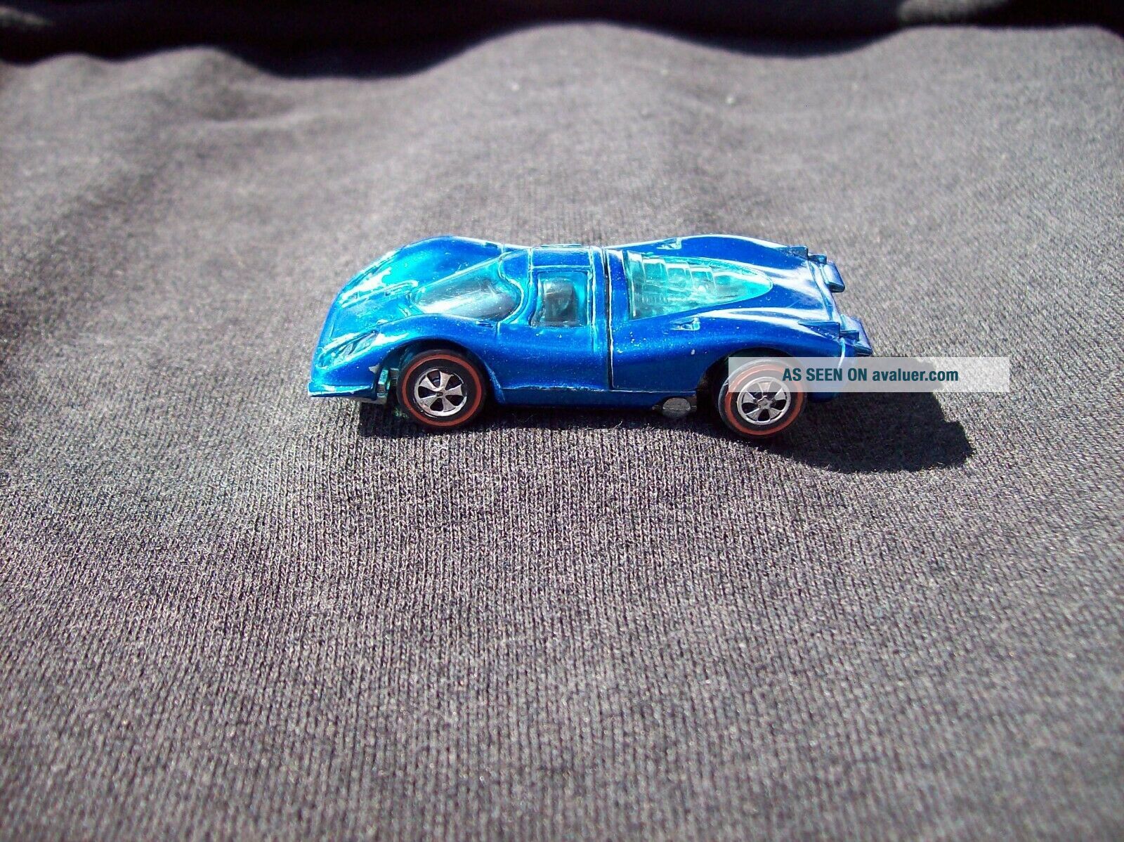 Vintage Redline Hot Wheels Diecast Car Model Toy 1969 Porsche 917 Blue ...
