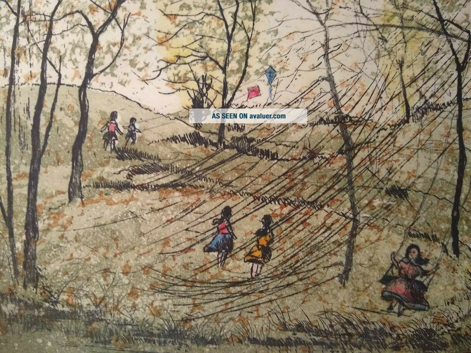 Fine Art Signed Artist Proof Etching Tennessee Artist Paul Lancaster ...